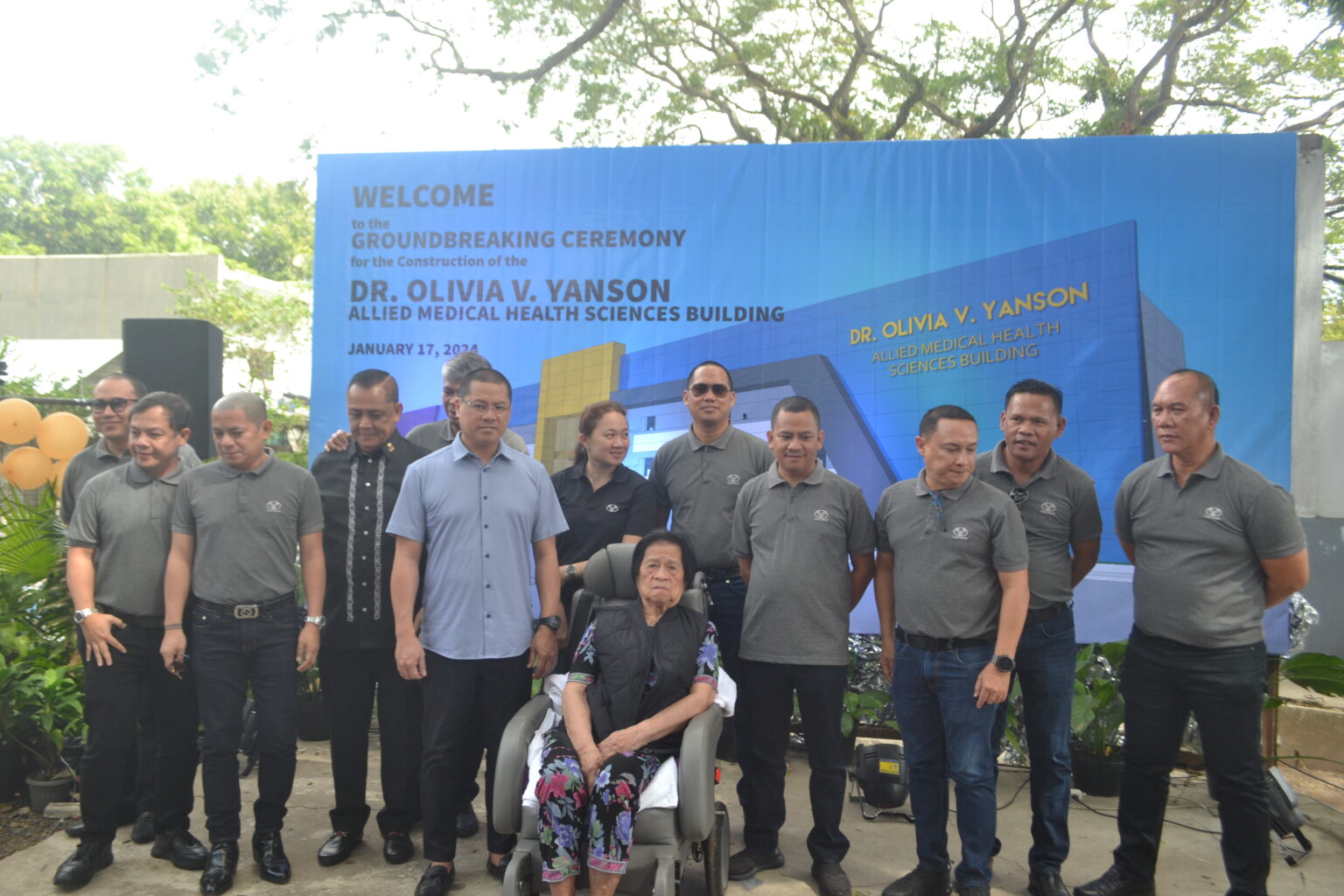 GROUNDBREAKING CEREMONY FOR CAMHS BUILDING – University of Negros ...