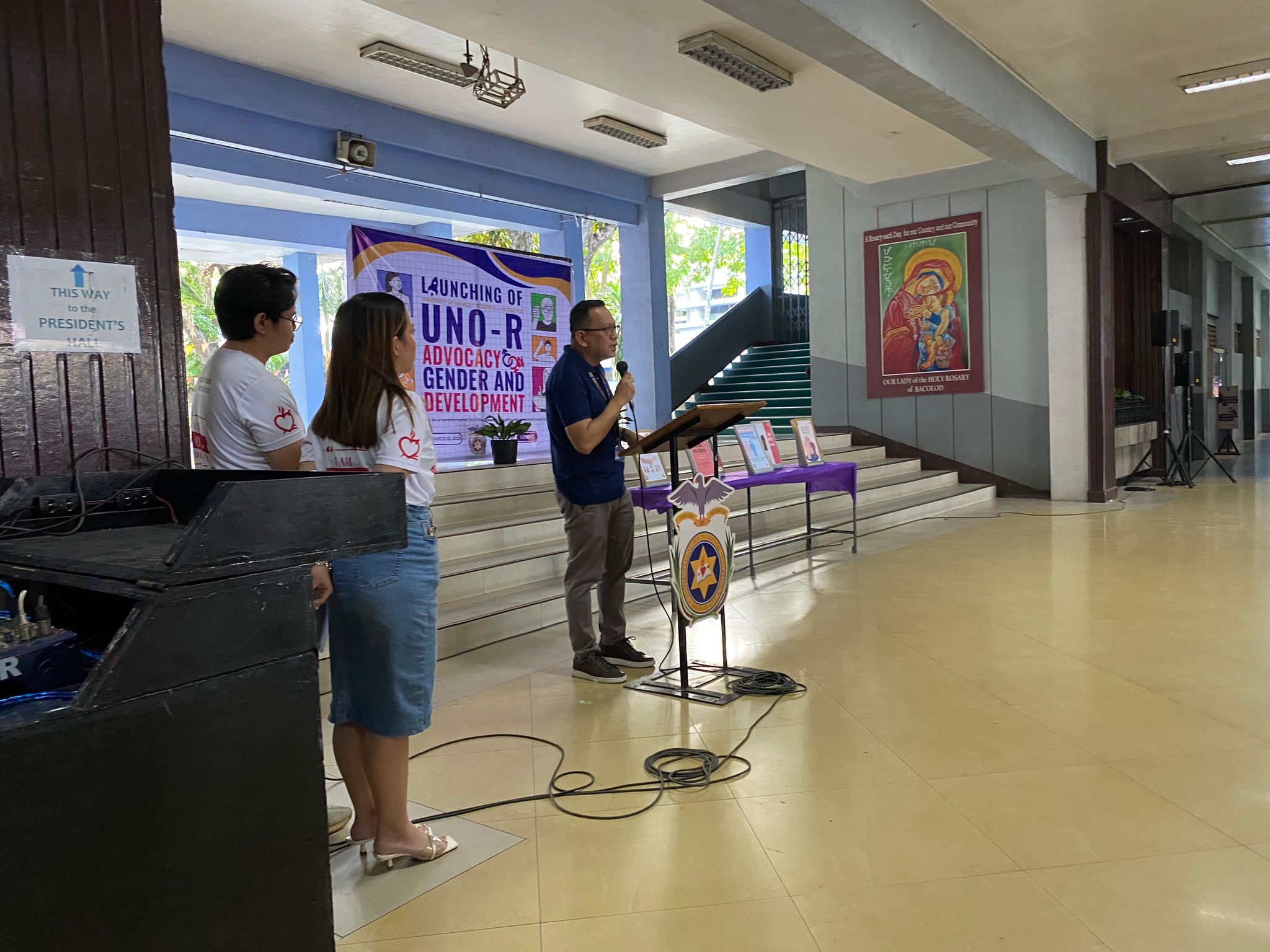 UNO-R LAUNCHES GAD ADVOCACY – University of Negros Occidental – Recoletos